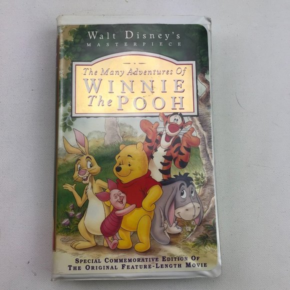 The Many Adventures Of Winnie The Pooh Vhs 2002